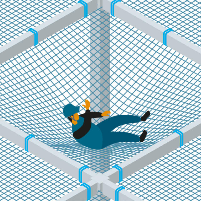 Prévention BTP - Travaux temporaires: un filet de sécurité pour ...