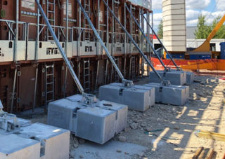 Écrasé par une banche - Prévention BTP